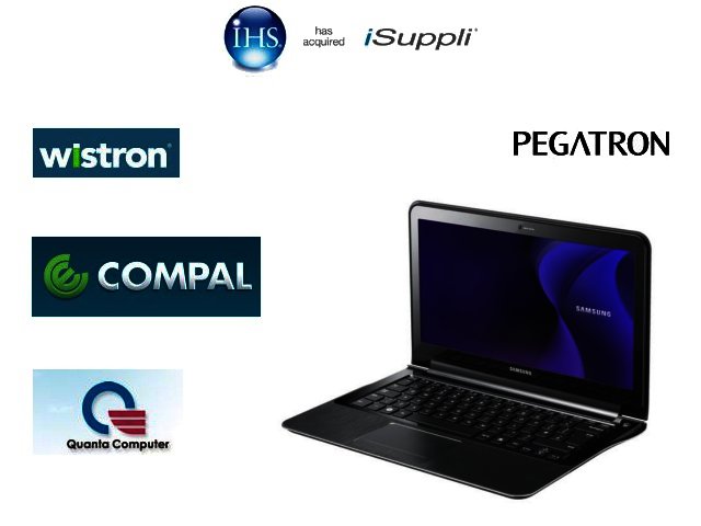 News: IHS iSuppli - Notebook ODMs shipments fall to 3 year low News: IHS iSuppli - Notebook ODMs shipments fall to 3 year low